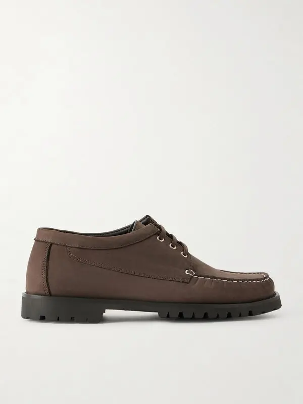MORJAS Camp Nubuck Boat Shoes