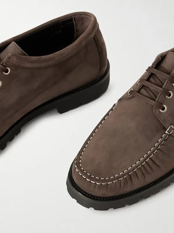 MORJAS Camp Nubuck Boat Shoes