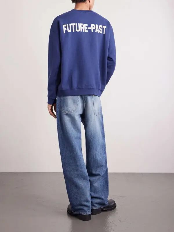 HUMAN MADE Logo-print Cotton-jersey Sweatshirt