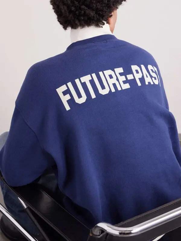 HUMAN MADE Logo-print Cotton-jersey Sweatshirt