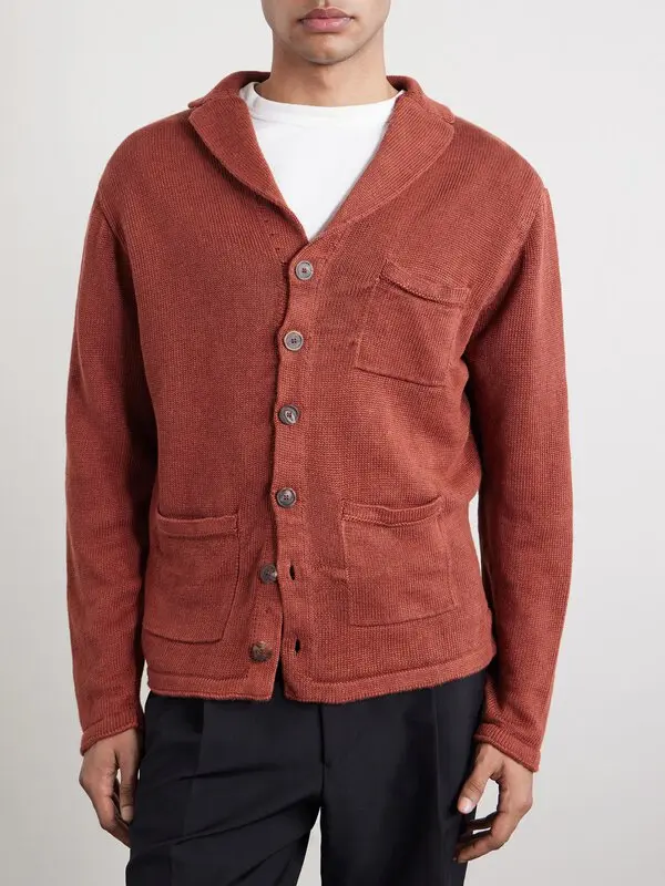 Inis Meáin Pub Linen Cardigan