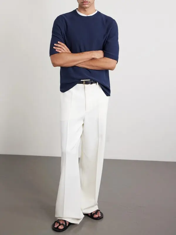 Inis Meáin Linen And Cotton-blend T-shirt