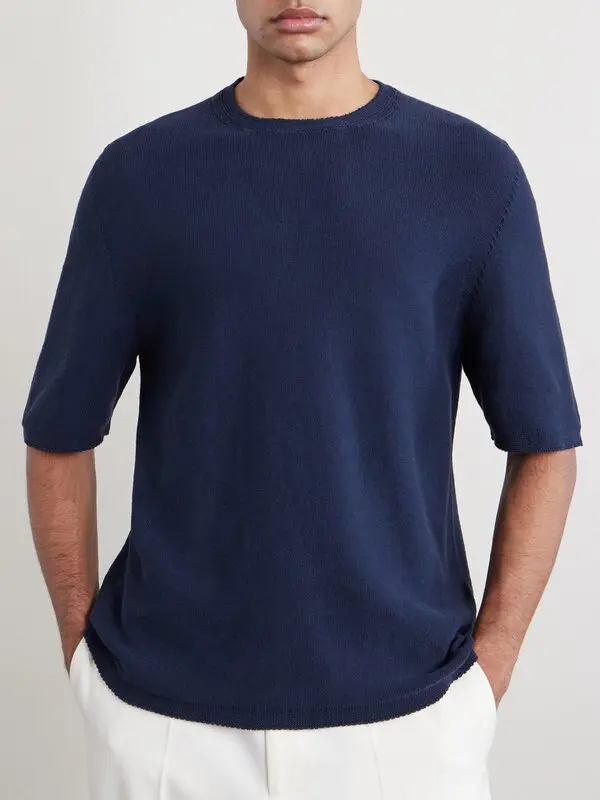 Inis Meáin Linen And Cotton-blend T-shirt