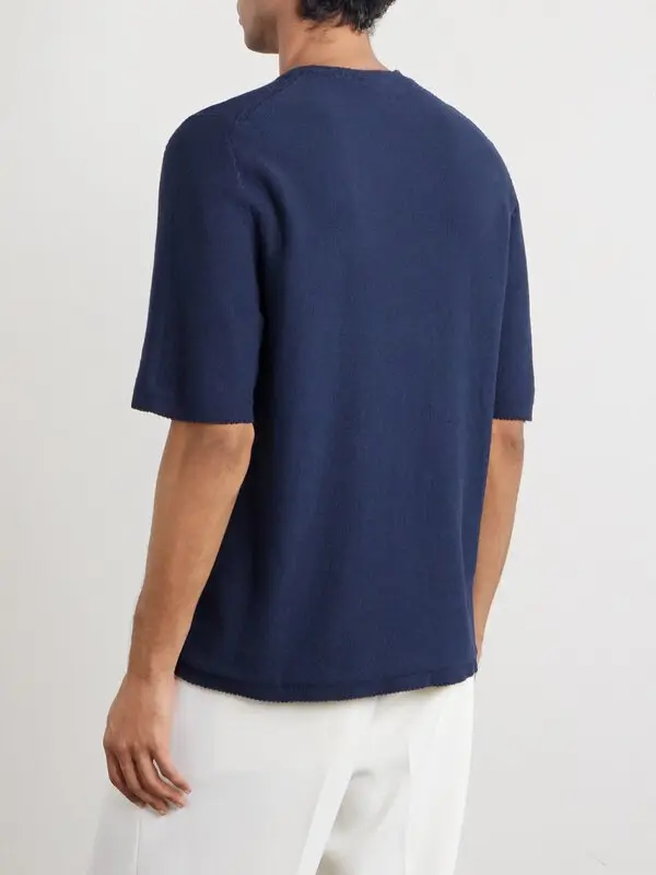 Inis Meáin Linen And Cotton-blend T-shirt