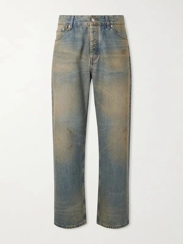 Jacquemus Le De-nîmes Berger Straight-leg Jeans - Blue