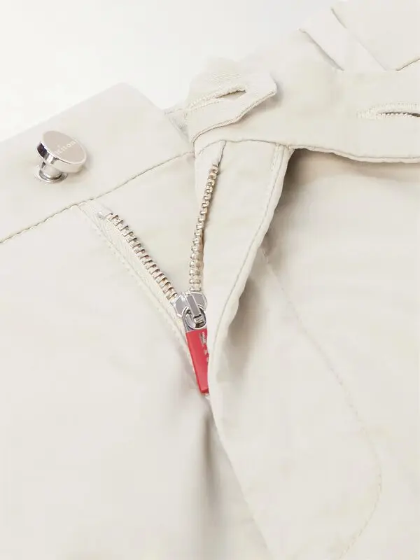 Kiton Straight-leg Stretch-cotton Trousers