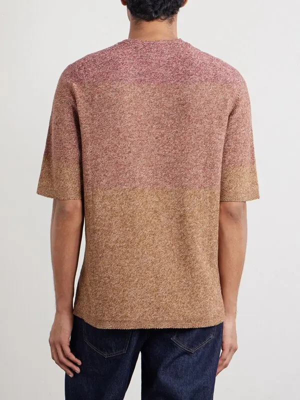Inis Meáin Scail Linen And Cotton-blend T-shirt