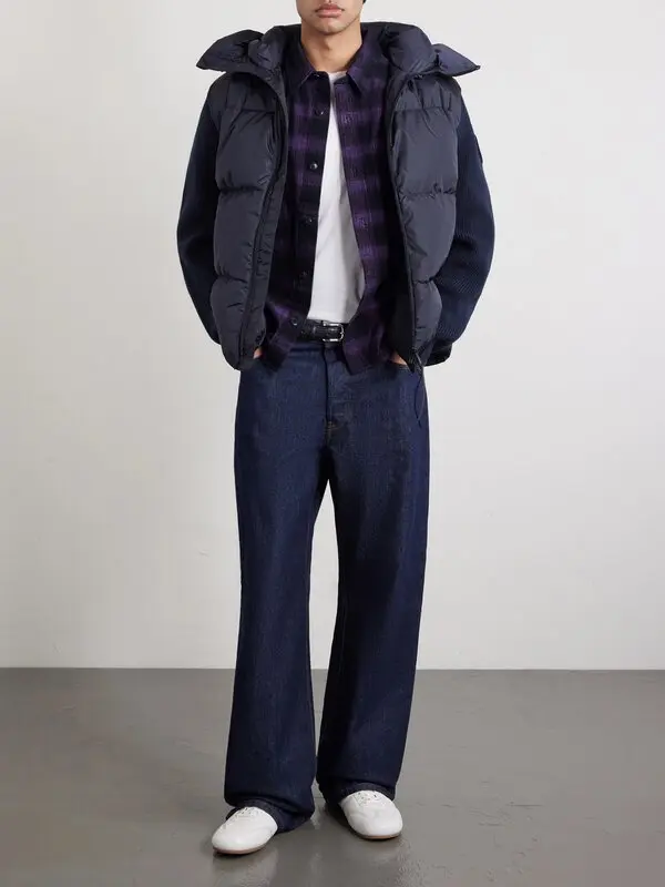 Canada Goose Hybridge® Wool And Quilted Shell Hooded Down Jacket