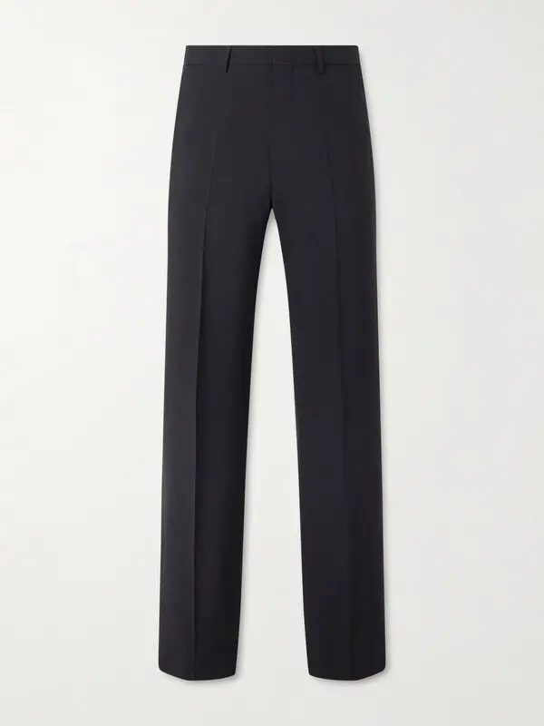 Dries Van Noten Straight-leg Wool-twill Trousers