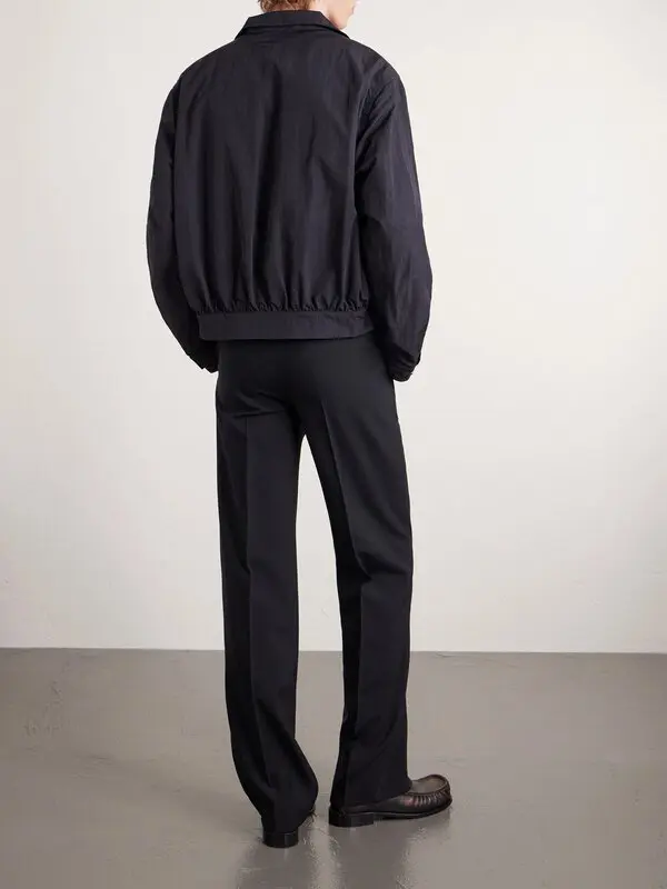 Dries Van Noten Straight-leg Wool-twill Trousers