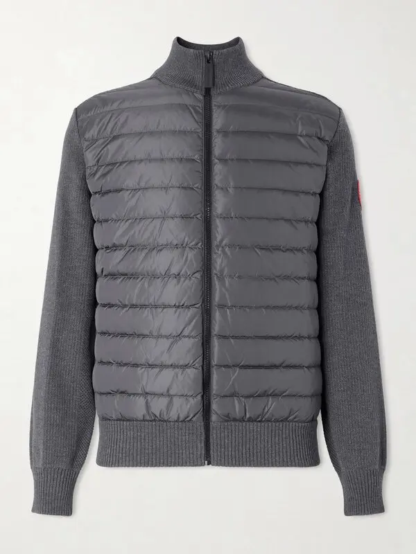 Canada Goose Hybridge Slim-fit Jacket - Gray