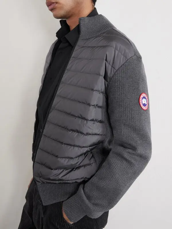 Canada Goose Hybridge Slim-fit Jacket - Gray