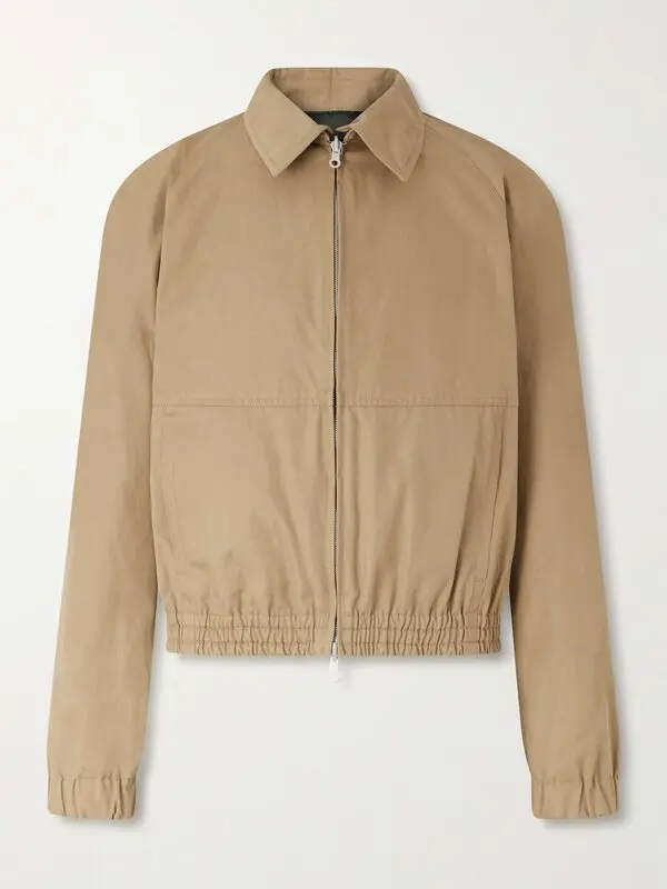 Dries Van Noten Reversible Twill Jacket - Camel