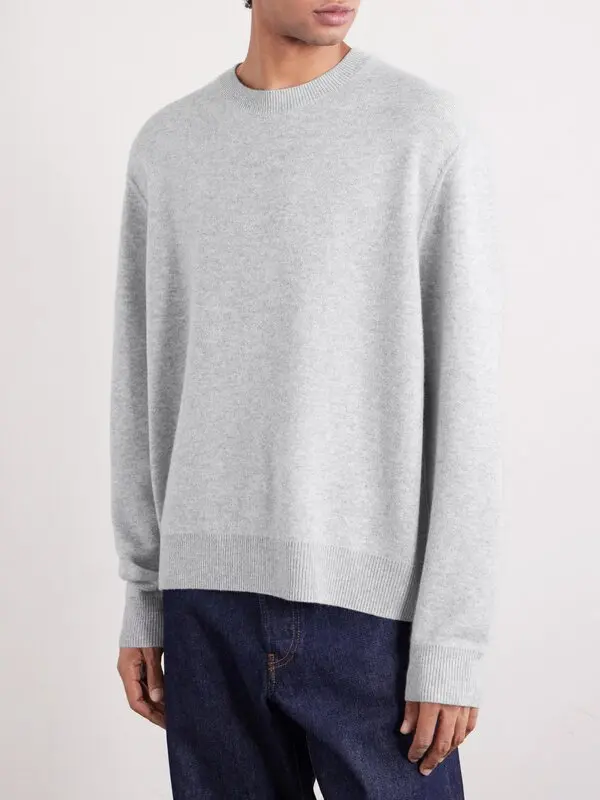 Acne Studios Klimi Cashmere-blend Sweater - Gray