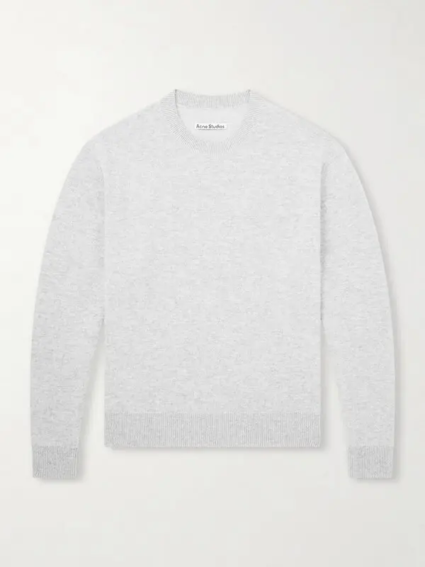 Acne Studios Klimi Cashmere-blend Sweater - Gray