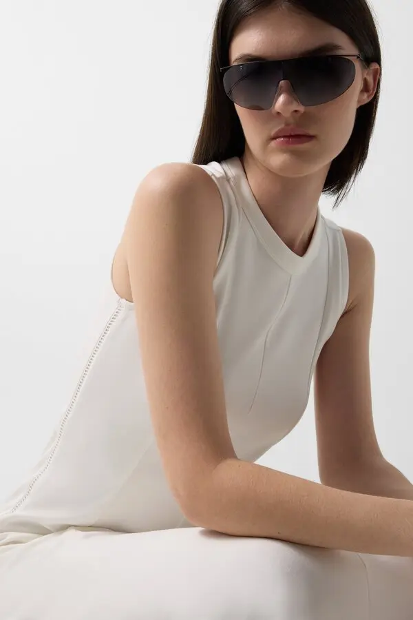 Bogner Rebecca Jersey Dress - Off-white