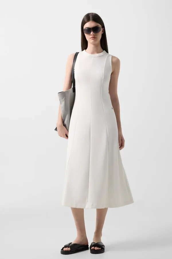 Bogner Rebecca Jersey Dress - Off-white