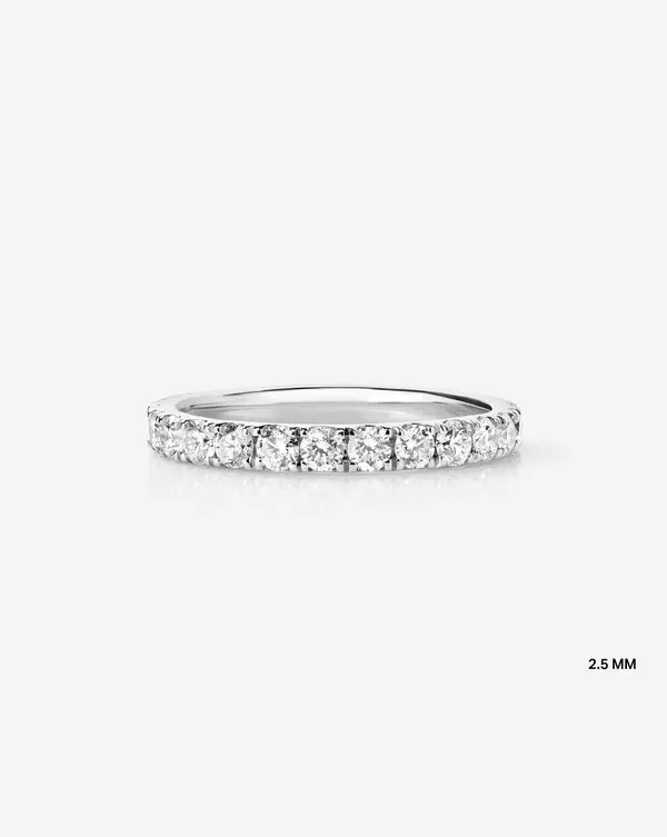 Ring Concierge Perfect Pavé Diamond Ring | Platinum Platinum / Mm - One-color