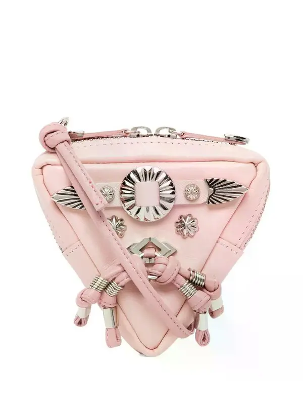 Toga Studs-detail Crossbody Bag - Pink