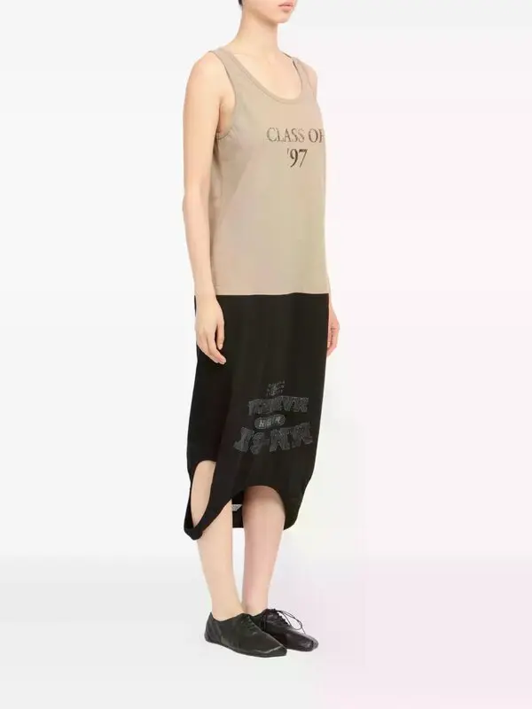 MAISON MARGIELA Cut-out Midi Dress