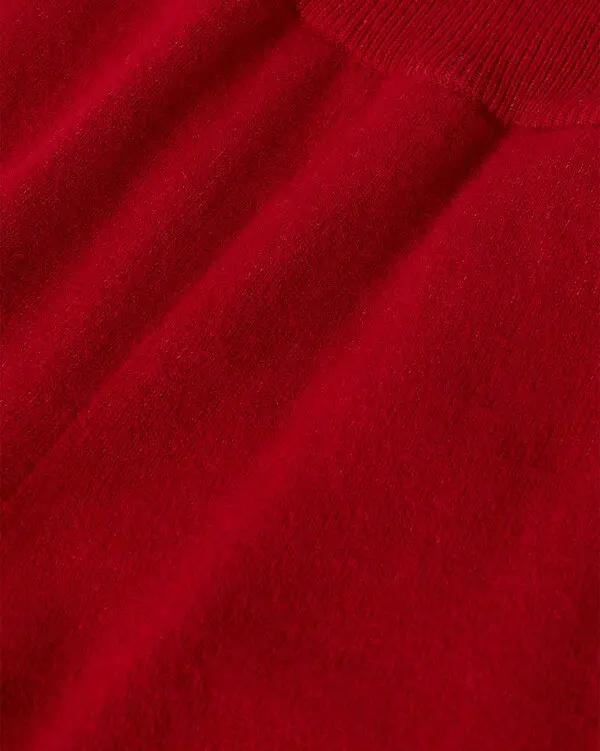 Johnstons Of Elgin Cashmere Knit Trousers - Red