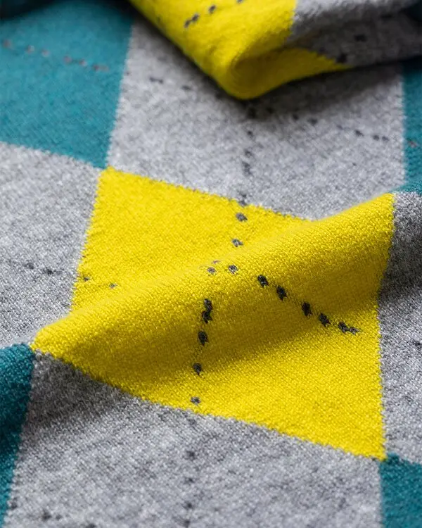 Johnstons Of Elgin Clan Argyle Cashmere Bandana