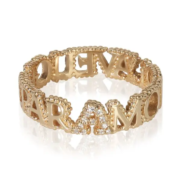 Gucci Yellow Gold Diamond Laveugle Par Amour Ring - Yellow_gold