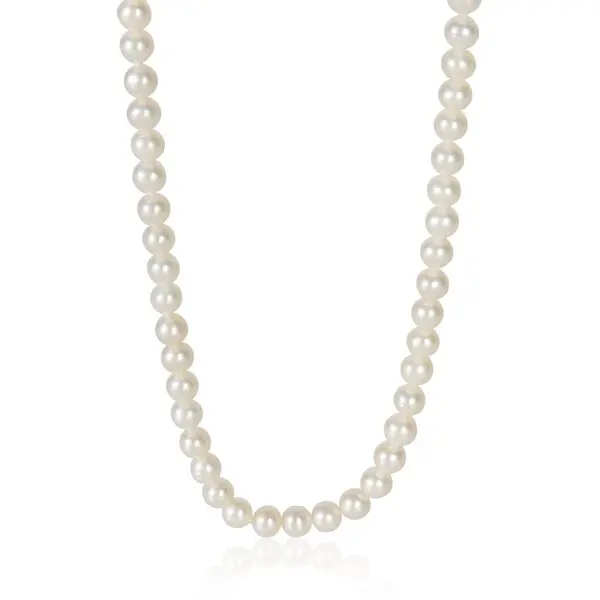 Tiffany & Co. Sterling Silver Pearl Ziegfeld Necklace - Sterling_silver