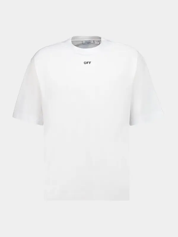 Off-White 3d Arrow Spray T-shirt - White