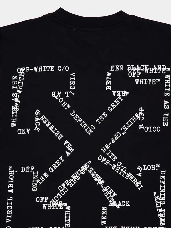 Off-White Long-sleeve Type Machine Arrow Top