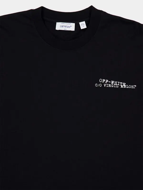 Off-White Long-sleeve Type Machine Arrow Top
