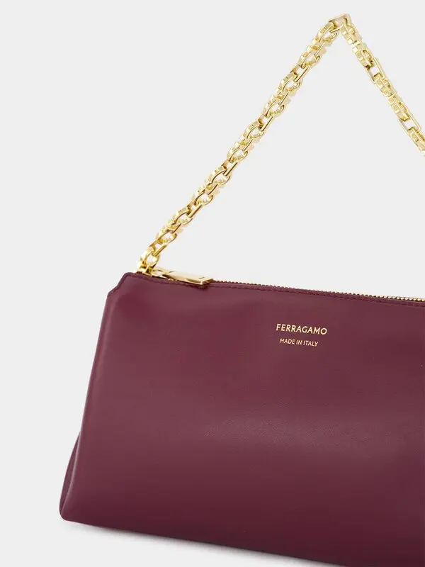 FERRAGAMO Gancini Chain Mini Bag
