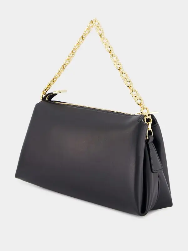 FERRAGAMO Gancini Chain Mini Bag - Black