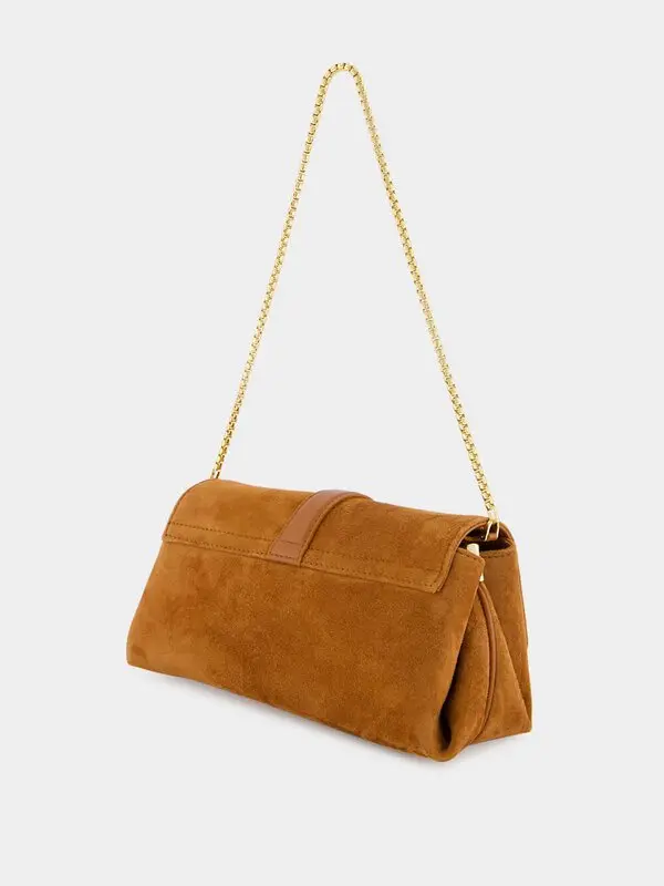 FERRAGAMO Leather Shoulder Bag - Orange