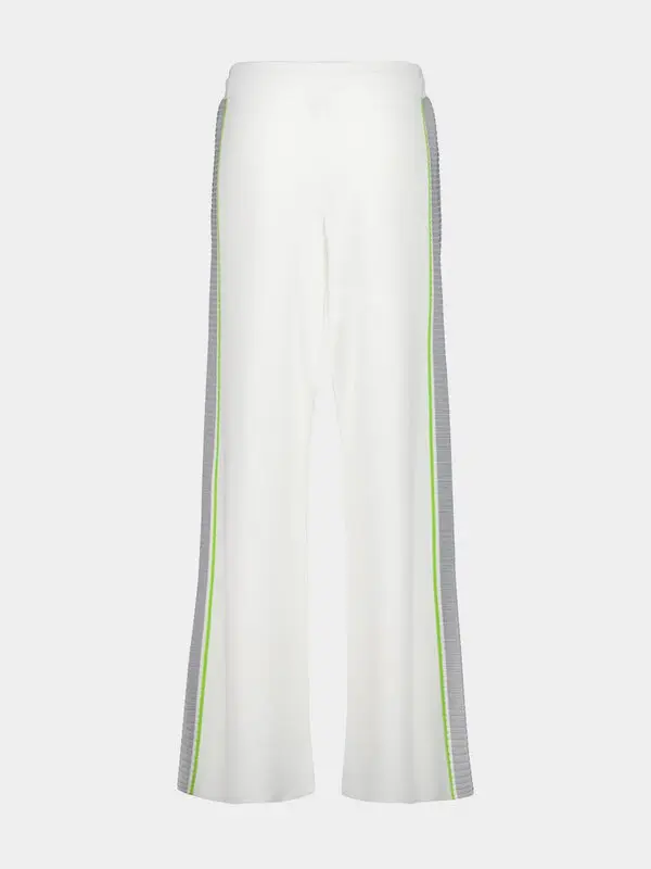 Casablanca Tennis Club Trousers With Neon Trim