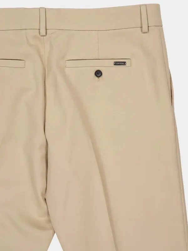 FERRAGAMO Safari Cotton-cashmere Chinos