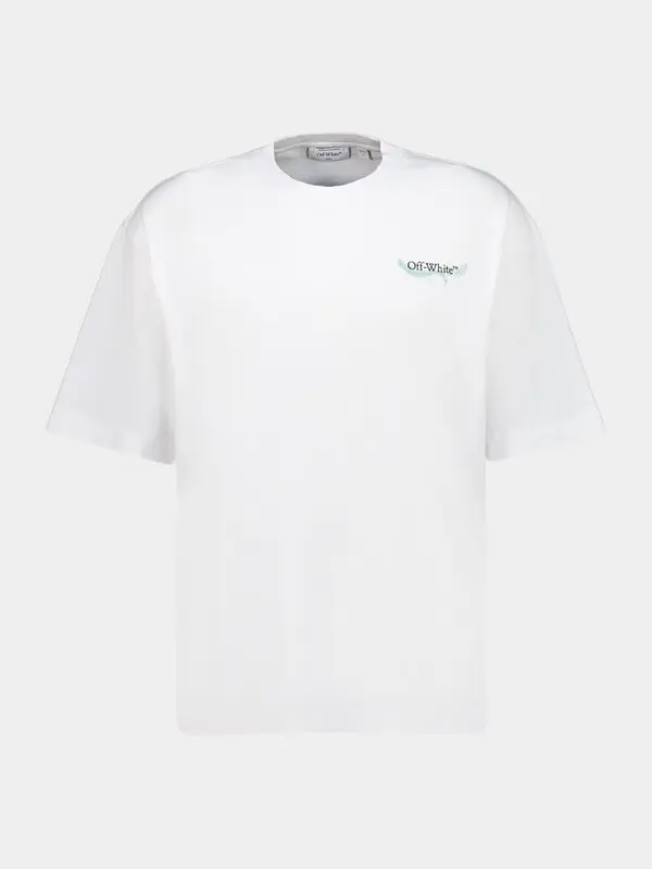 Off-White Moon Skate Graphic T-shirt - White