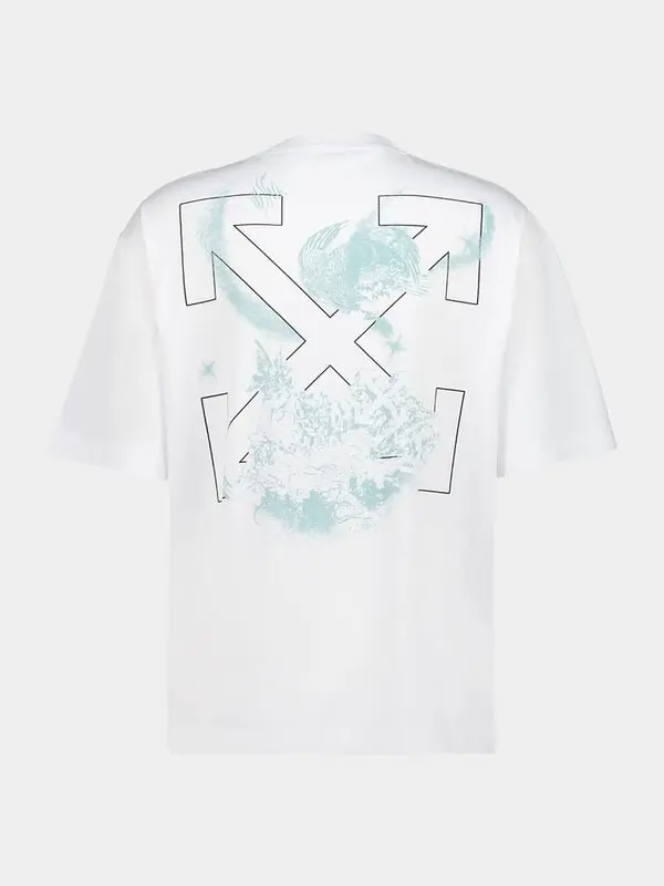 Off-White Moon Skate Graphic T-shirt - White
