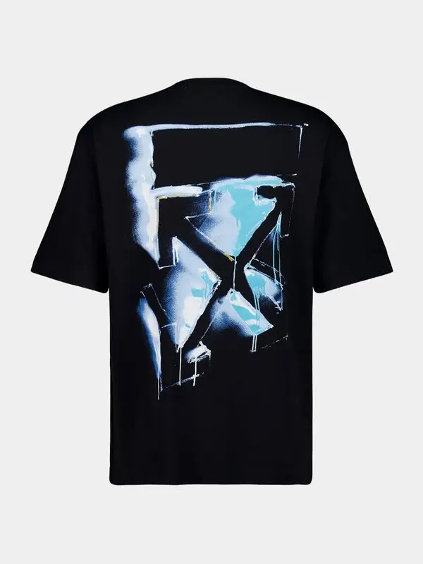 Off-White 3d Arrow Spray T-shirt - Black