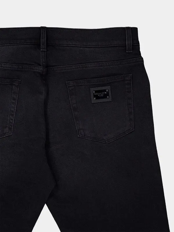 Dolce & Gabbana Straight Fit Cotton Pants