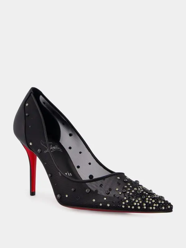 CHRISTIAN LOUBOUTIN Miss Z 80 Pumps - Black