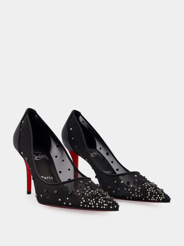 CHRISTIAN LOUBOUTIN Miss Z 80 Pumps - Black