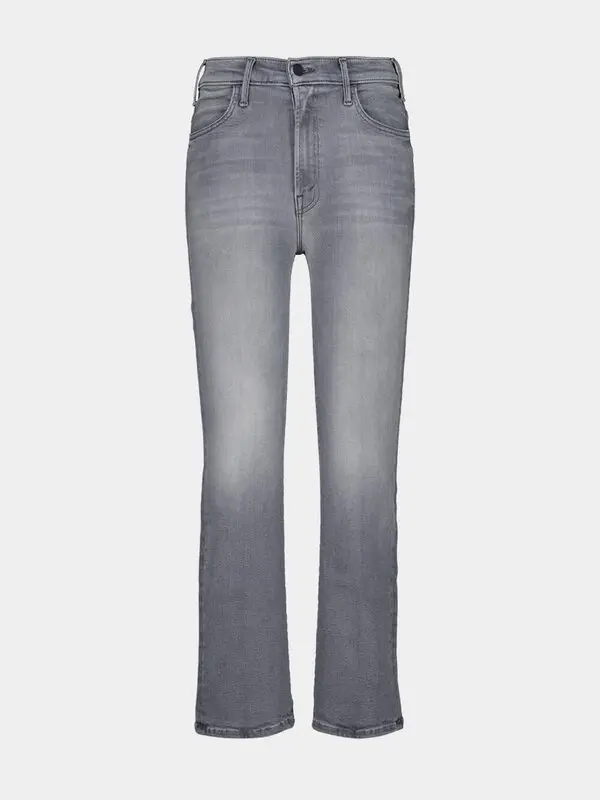 MOTHER The Hustler Ankle Jeans - Grey
