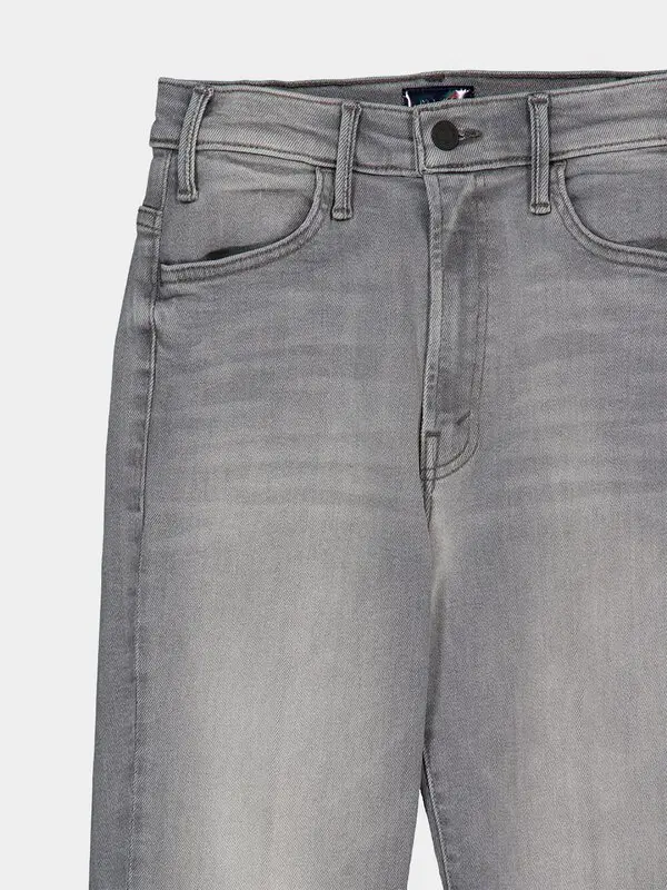 MOTHER The Hustler Ankle Jeans - Grey