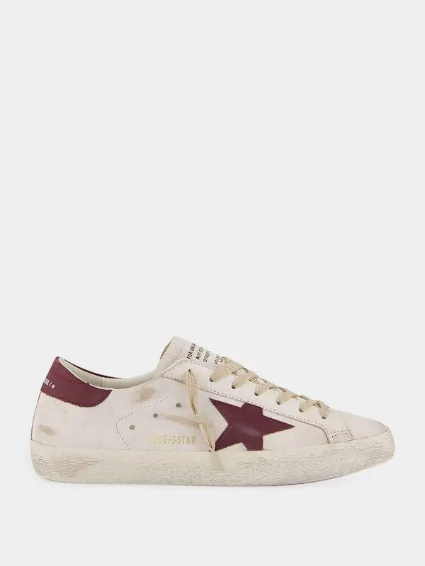 GOLDEN GOOSE Superstar Leather Sneakers - White