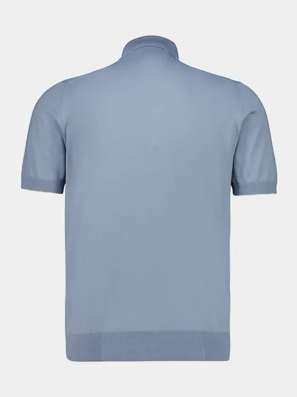 Brunello Cucinelli Light Cotton Polo Shirt