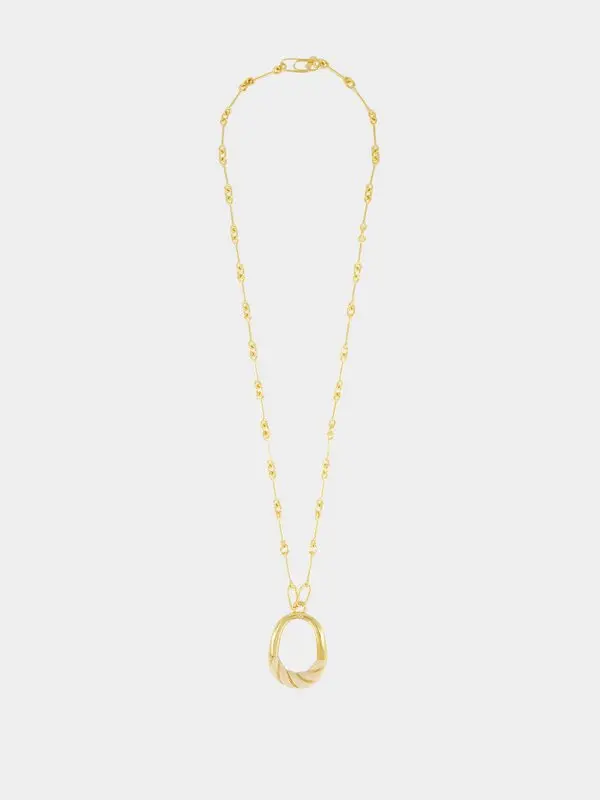AURÉLIE BIDERMANN Diana Sautoir Necklace - White