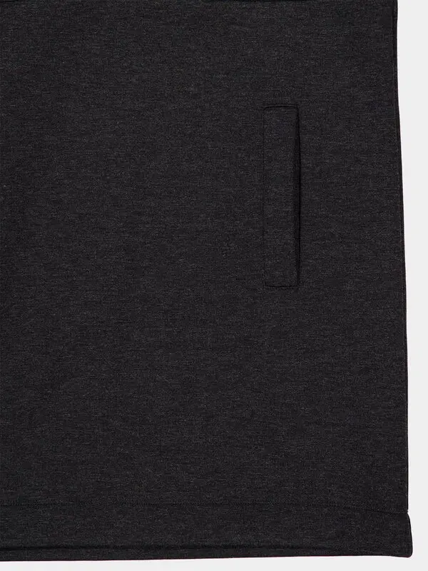 Gucci Dark Mini Zip Dress - Grey