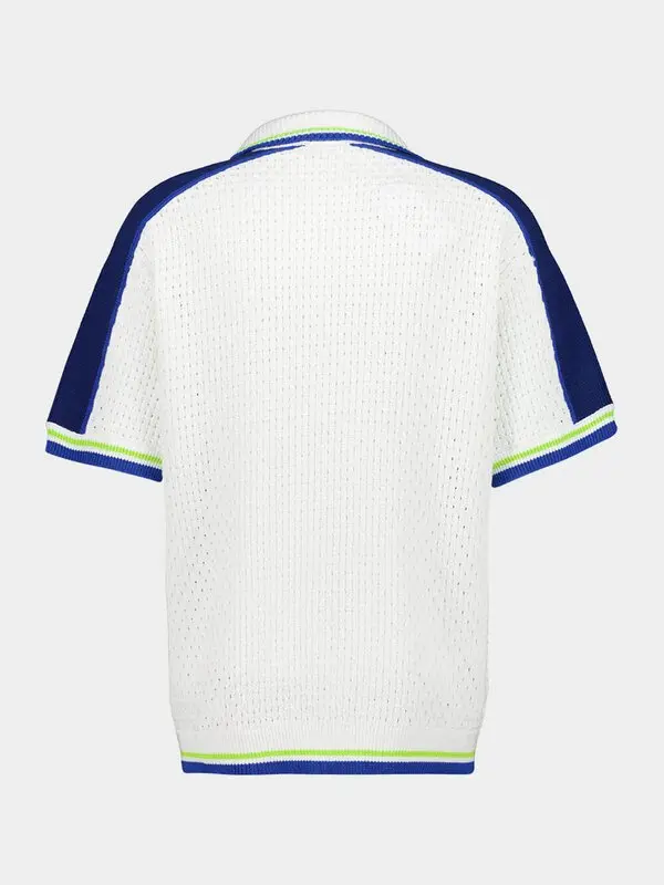 Casablanca Crochet Short-sleeve Shirt