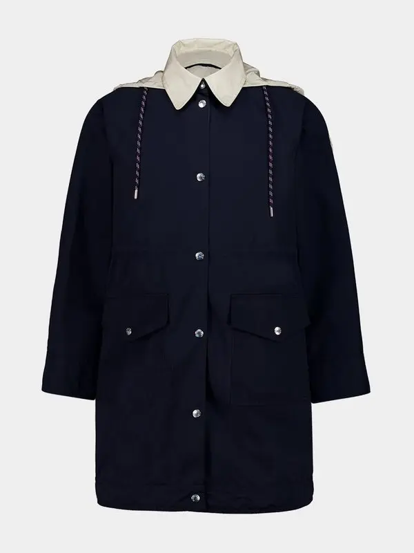 Moncler 3-in-1 Hooded Down Jacket - Blue